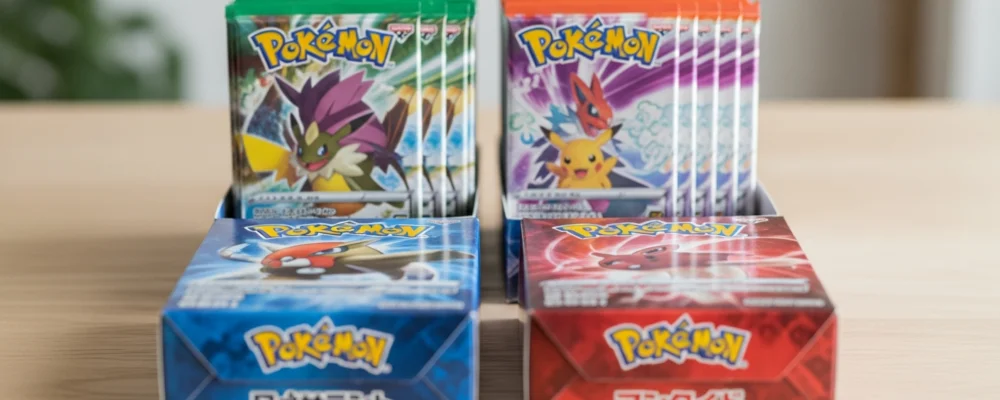 Pokemon Booster Box Pack Count: 36 English vs 30 Japanese